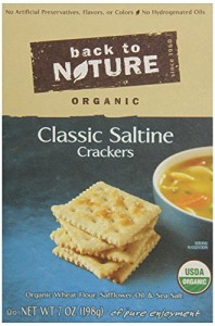 Back To Nature Organic Saltines, 7 Ounce | Good Vibe Organics | organic ...